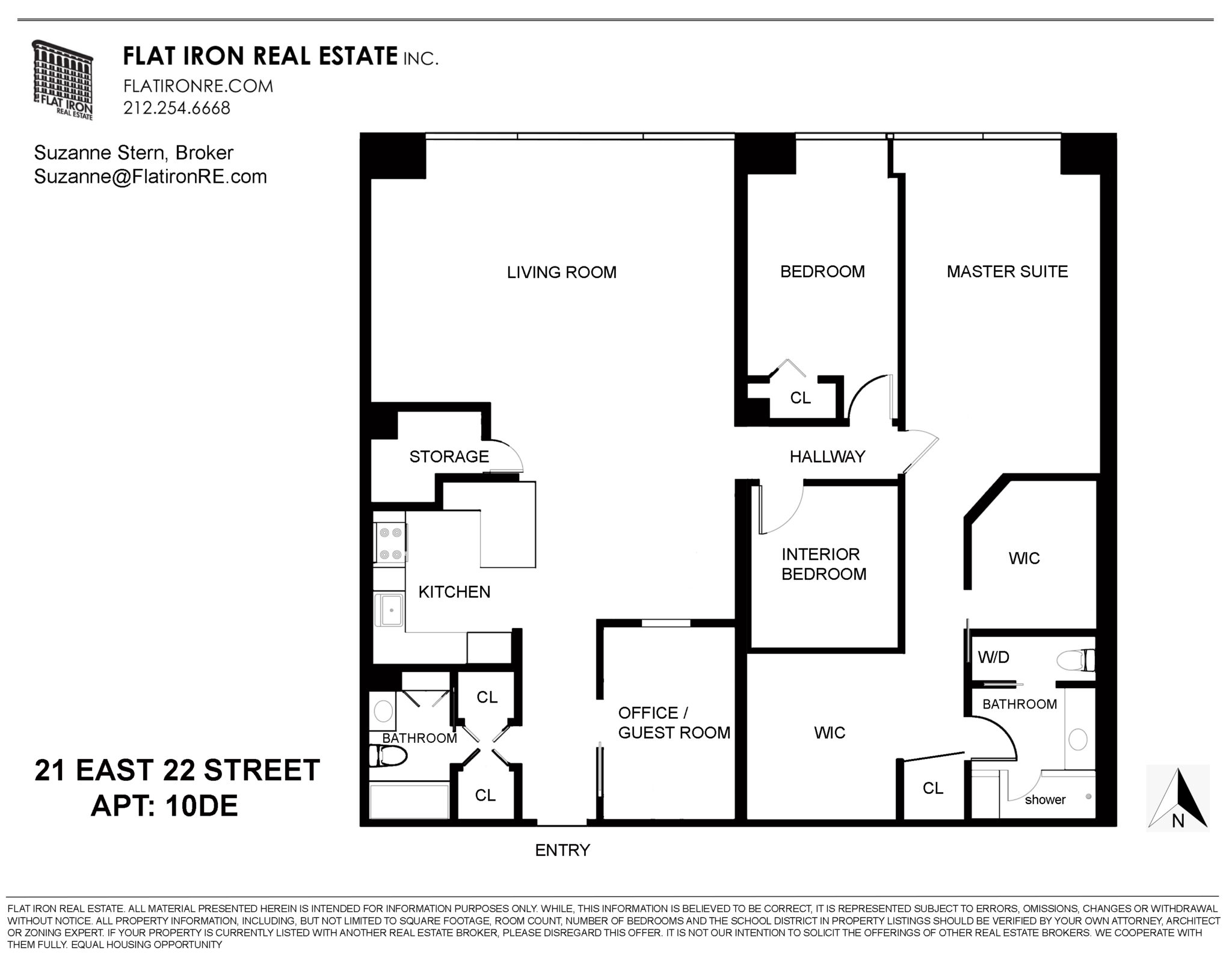 Microsoft Word - FLOORPLAN SIDE WITH DISCLAIMER.docx - Flat Iron Real ...